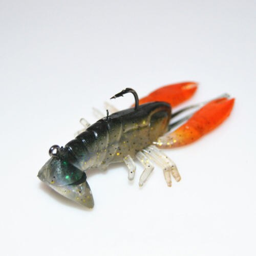 8cm 14g Soft Crawfish Bait Fishing Realistic Shrim... – Vicedeal