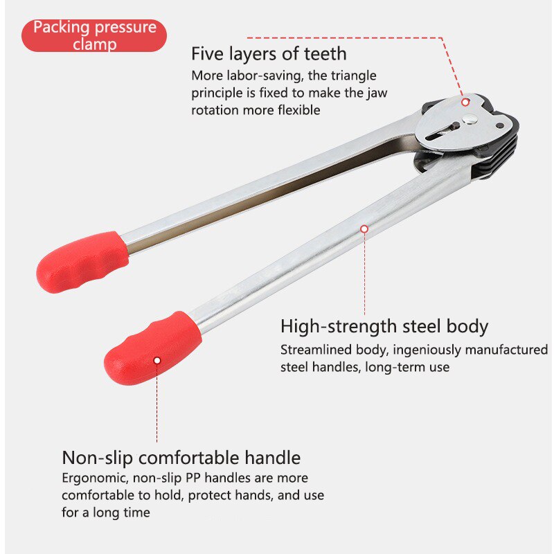 Manual Strapping Machine Set,PP/PET Strapping Seal... – Vicedeal
