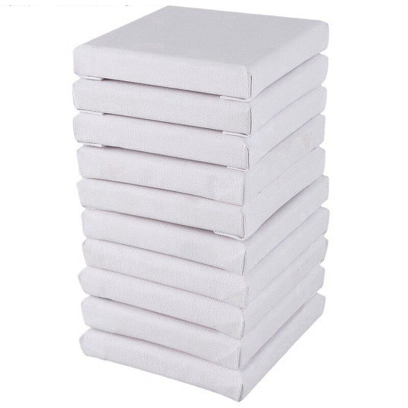 10Pcs/Set 15cm White Blank Art Boards Mini Stretch... – Grandado