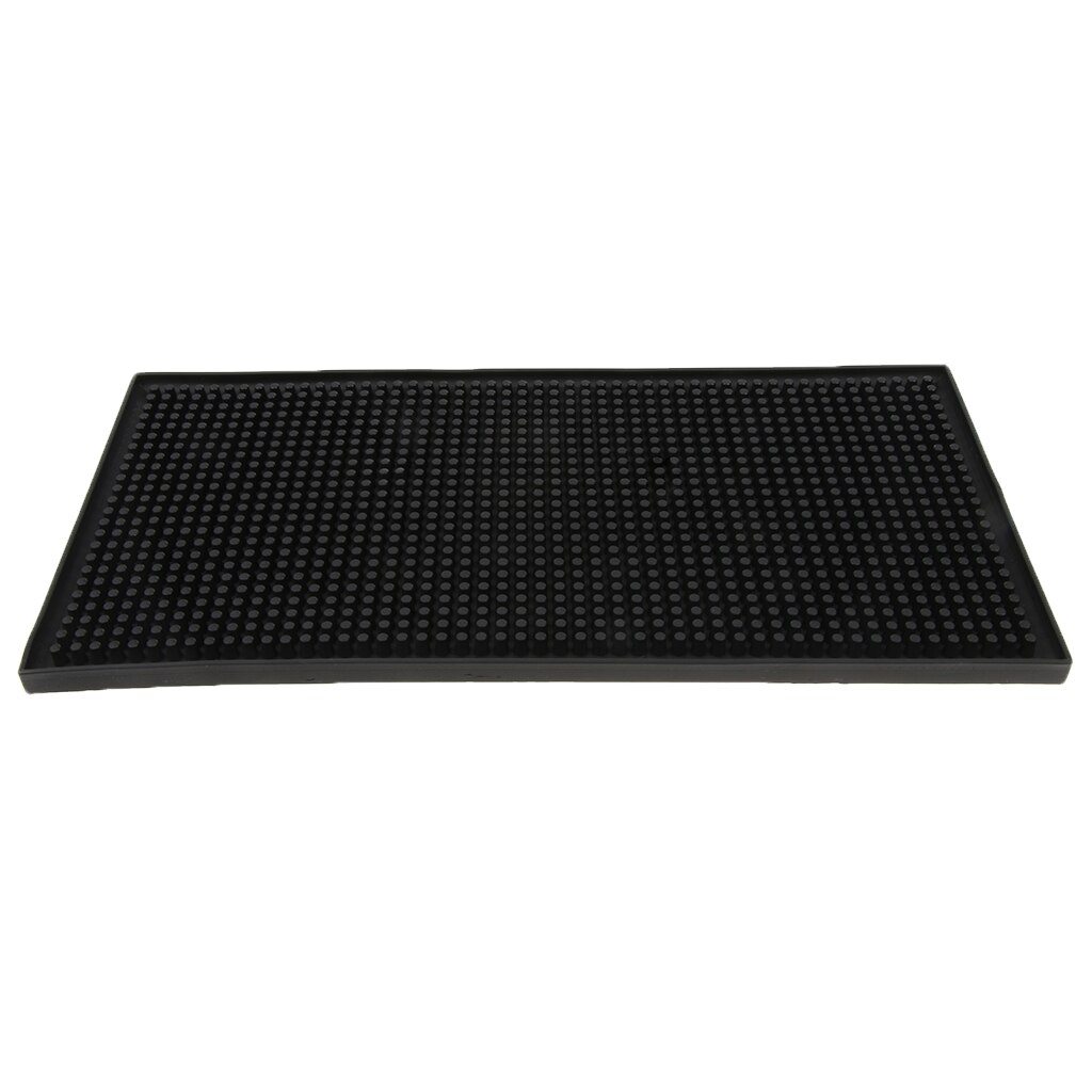 Black Rubber Beer Bar Runner Spill Mat for Home Pu... – Grandado