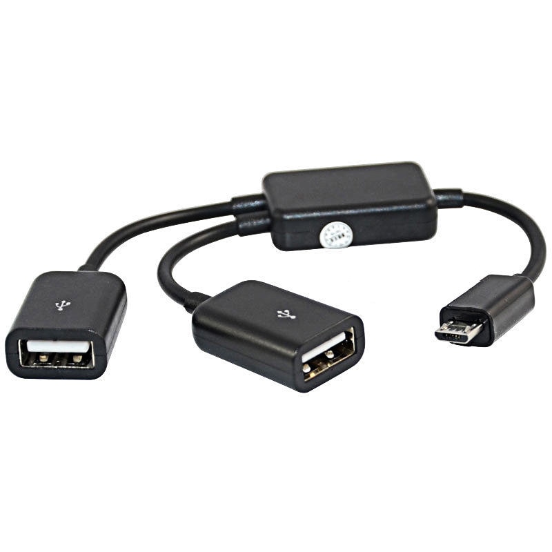 Micro Usb/Type C Naar 2 Otg Dual Port Hub Kabel Y ... – Grandado