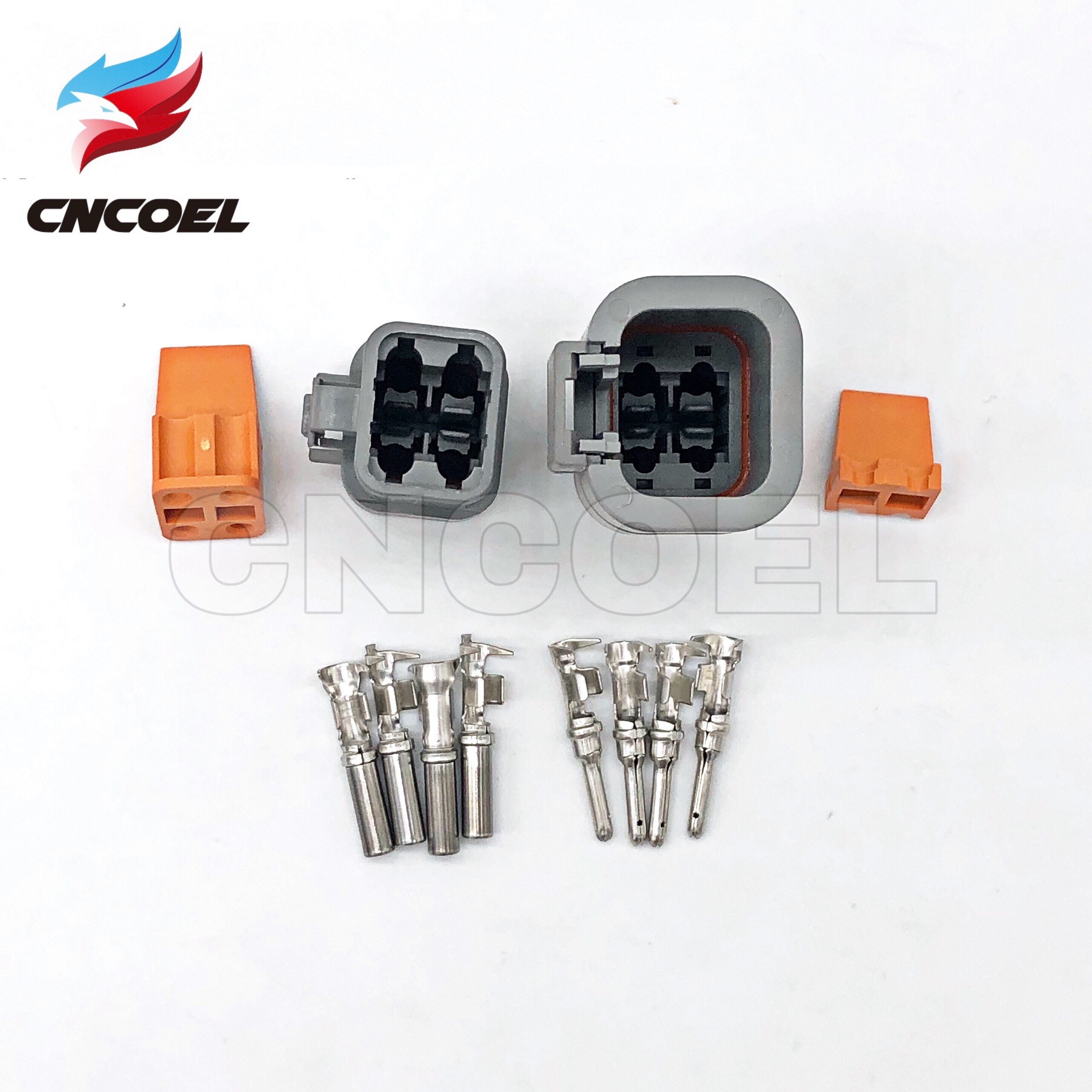 Deutsch DTP 4 Pin Gray Male Female Waterproof Elec... – Grandado