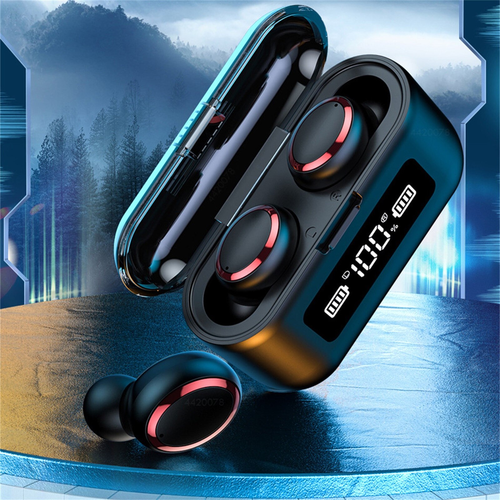 F9-281 Mini Casque Sans Fil Bluetooth 5.0 Sport éc... – Grandado