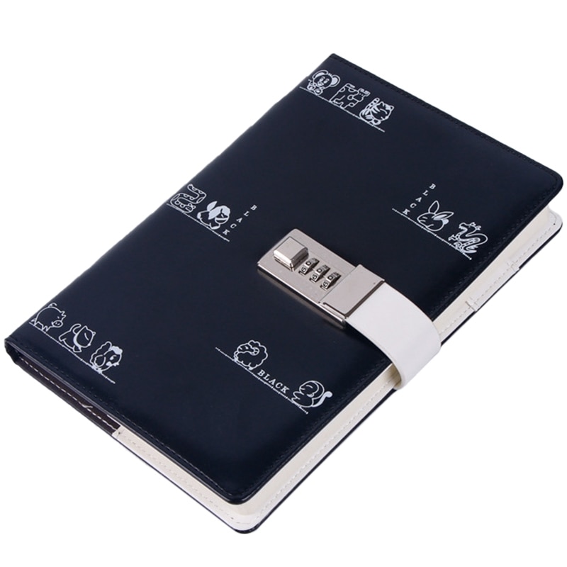 A5 Diary with Lock Planner Refill Journal Traveler... – Grandado