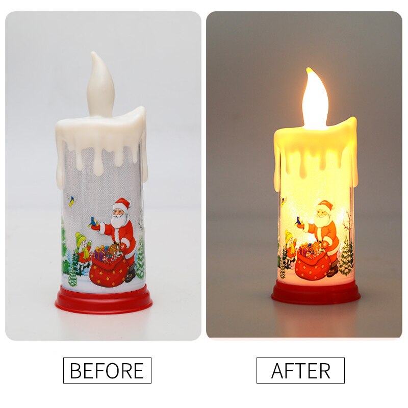 Christmas Teardrop LED Candle Electronic Simulatio... – Grandado