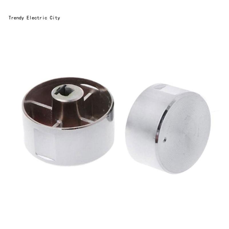 R9CD 6 Pack Universal Cooktop Knob Round Metal Con... – Grandado