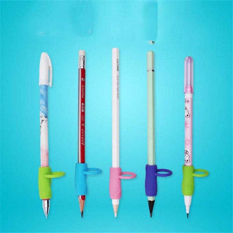 3 Pcs Eco Friendly Silicone Pencil Writing Correct... – Grandado