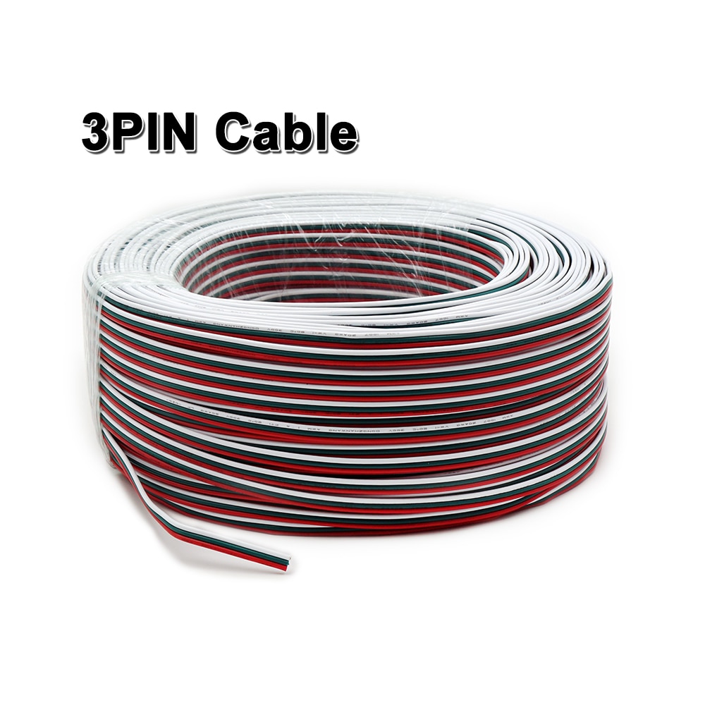 3PIN Cable,10m,20AWG 18AWG Wire,for 2835 3528 5050... – Vicedeal
