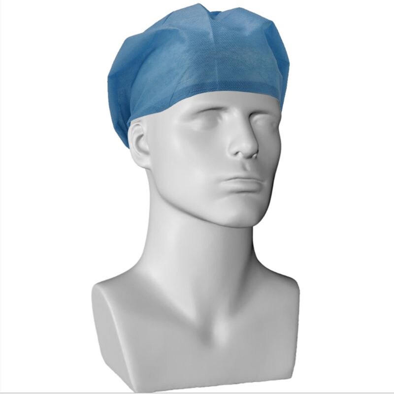 10Pcs Non-Woven Disposable Bouffant Cap Waterproof... – Grandado