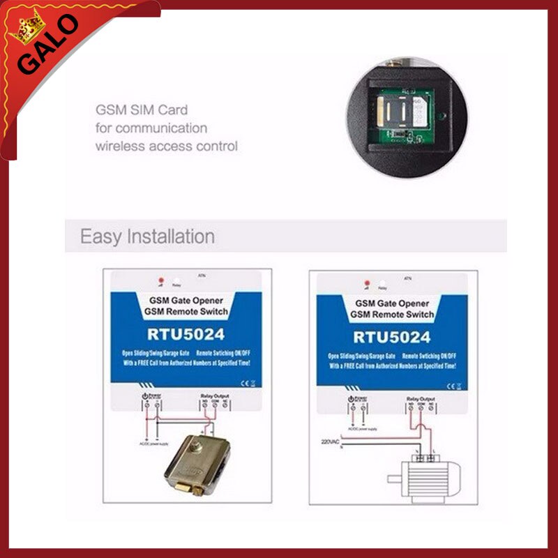 Mini Draadloze Gsm Gate Opener Remote Switch Contr... – Grandado