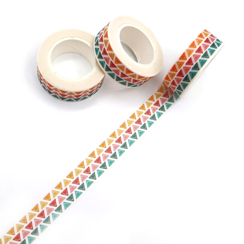 1 PCS Color Geometric Pattern Washi Tape DIY Maski... – Grandado