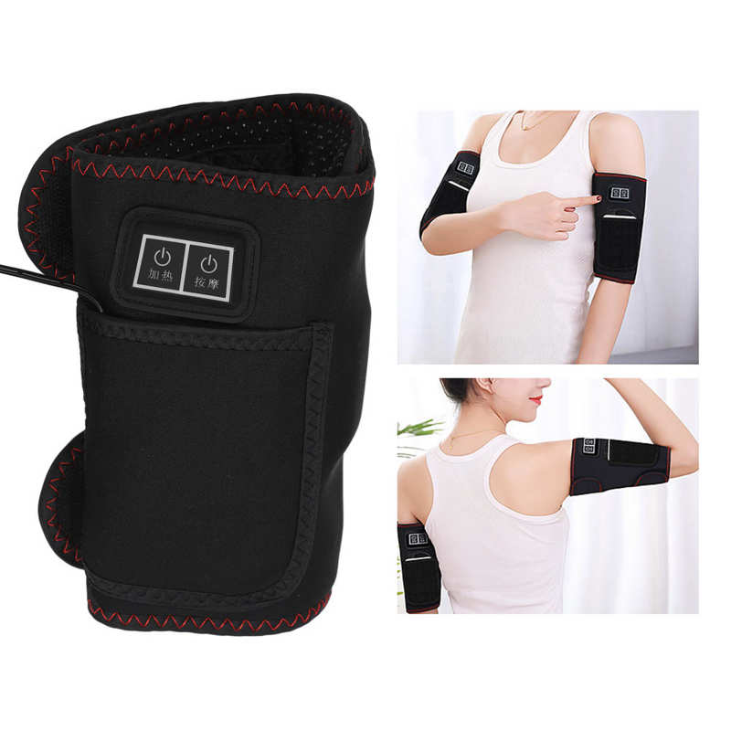 Electric Heated Pad Arm Massage Brace Support Belt... – Vicedeal