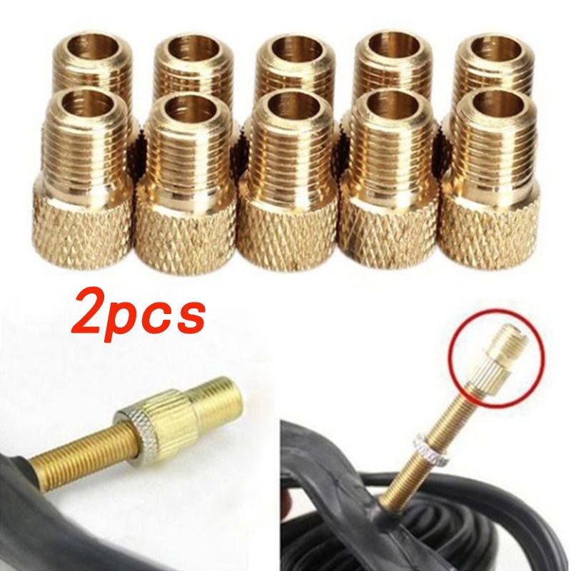 2PCS Valve Adapter Pump Convert Presta To Schrader... – Grandado