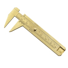 Mini Brass Scale 80mm Sliding Gauge Vernier Calipe... – Grandado