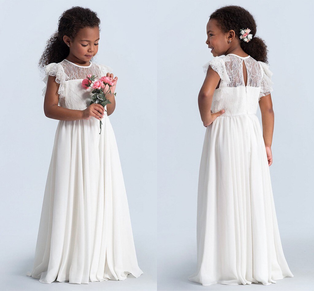 Lace Flower Teens Girls Lace Dress Summer Spring C... – Grandado