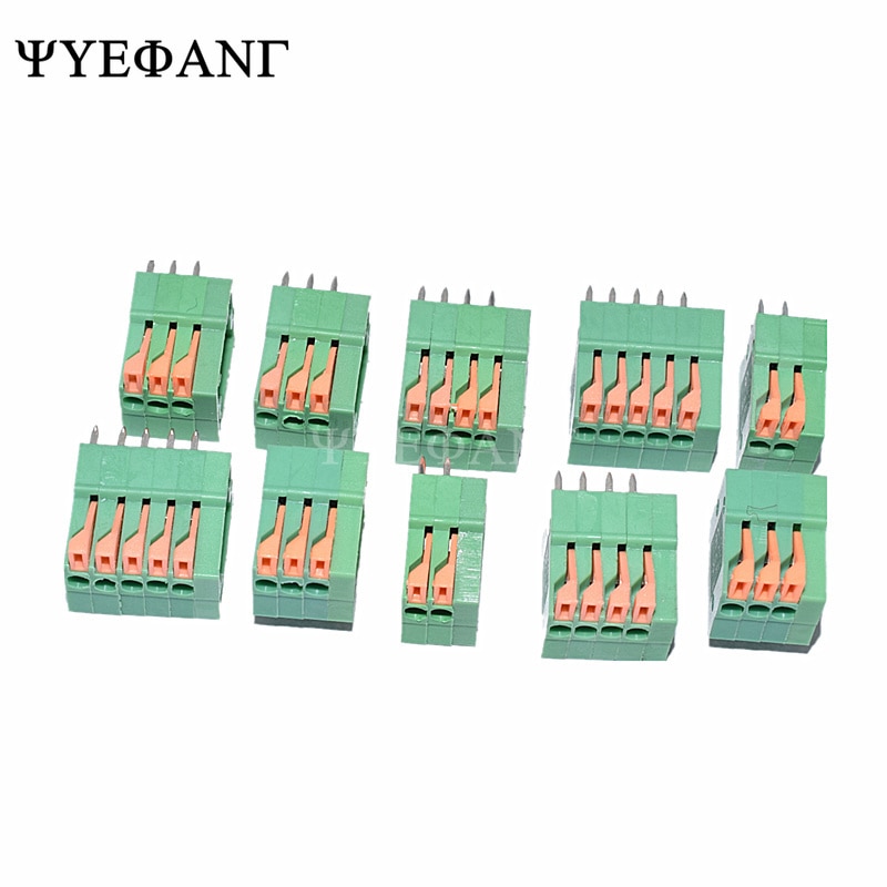 5 uds KF141R KF141V 2/3/4/5/6/7/8P 2,54mm de paso ... – Grandado