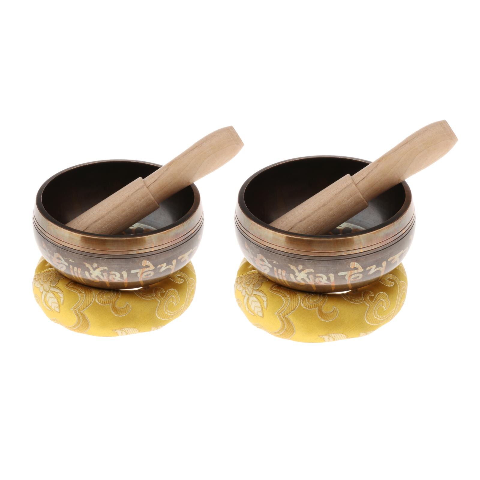 Singing Bowl Set Meditation Sound Bowl Religion Pr... – Vicedeal