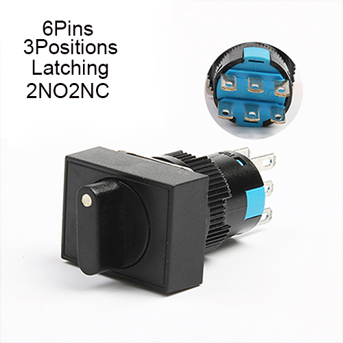 16 Mm 2/3 Posities Vergrendeling Self Locking 3/6 ... – Grandado