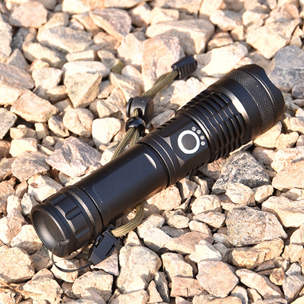 Xhp50 Super Bright Flashlight Micro Protable Usb Z... – Grandado
