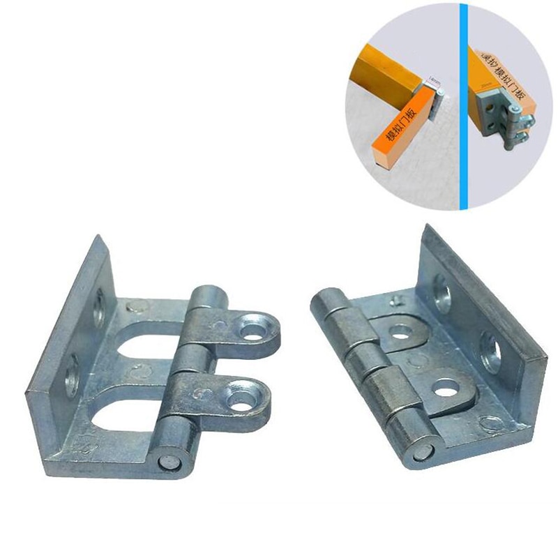 Zinc alloy chassis hinges Iron cabinet door single... – Grandado