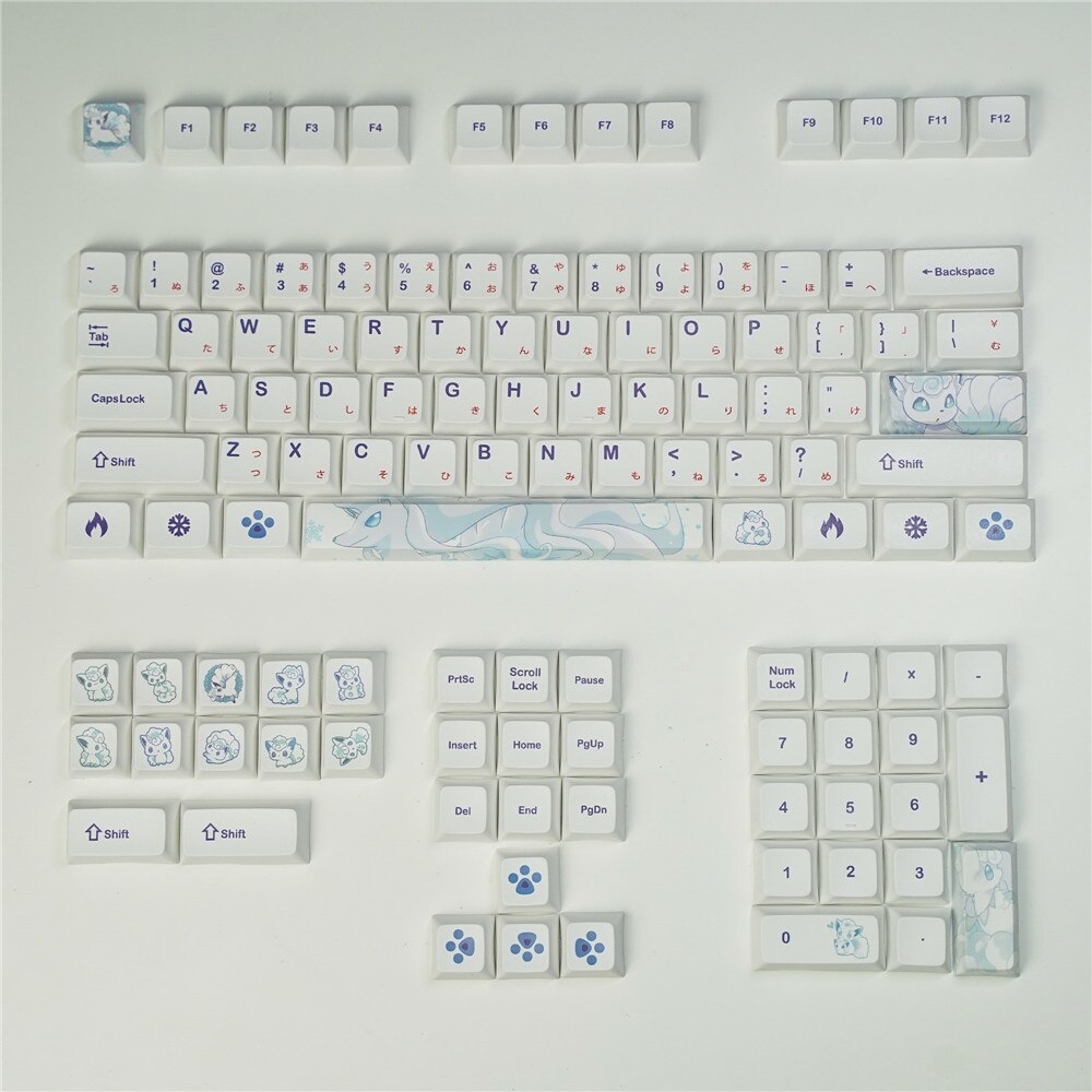 XDA Profile Keycap PBT Arora Keycaps DYE-Subbed Ke... – Grandado