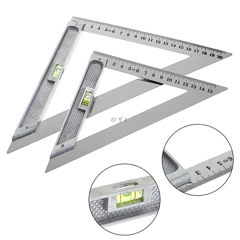 Regla triangular de 150mm y 200mm Aleación de 90 g... – Grandado