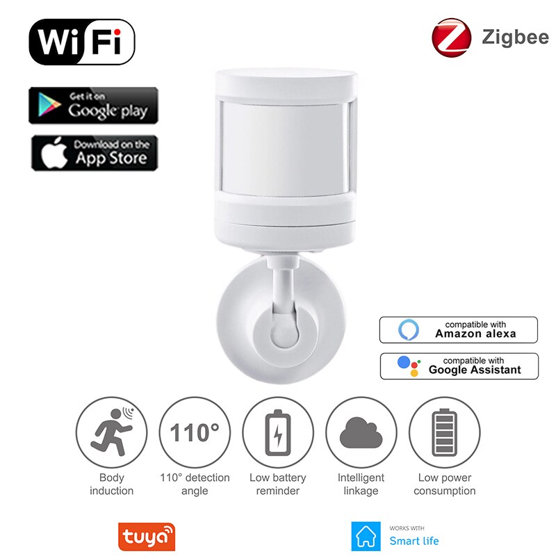 Tuya Zigbee Pir Sensor Slimme Draadloze Wifi Pir M... – Grandado