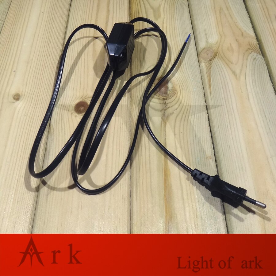 European VDE Approval 2.5Meter EU Black Cable with... – Grandado