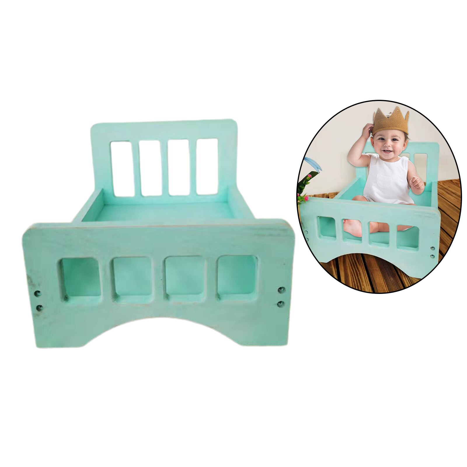 Newborn Photography Props Bed Basket Crib Mini Pos... – Vicedeal
