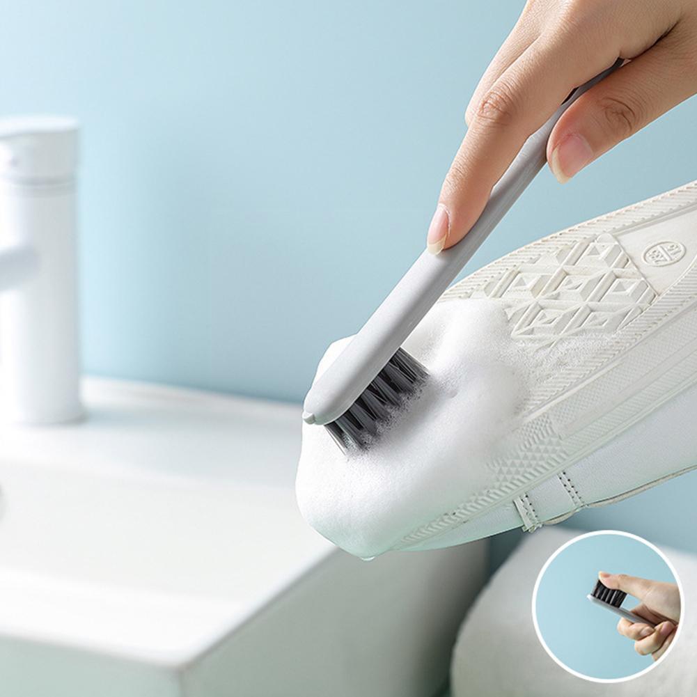 Double Portable Shoes Cleaning Tools Shoe Brush Lo... – Vicedeal