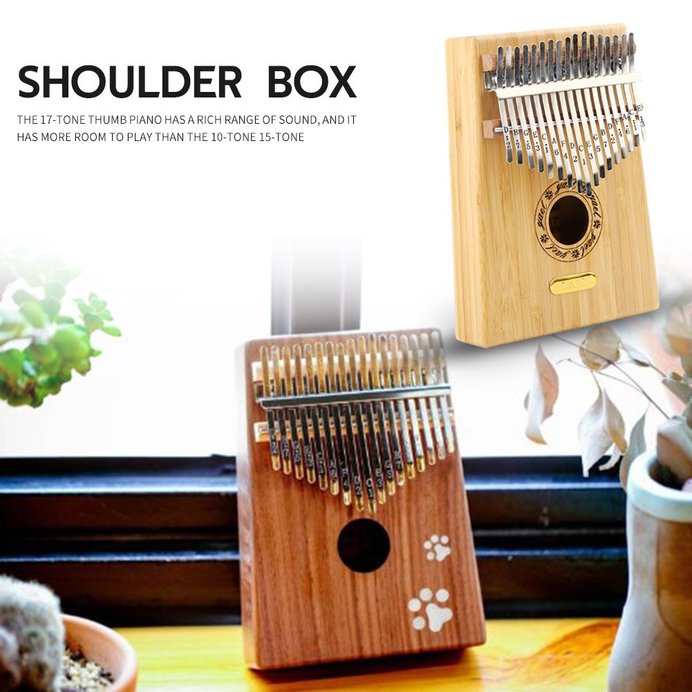 17 Keys Exotic Style Kalimba Bamboo Musical Instru... – Grandado