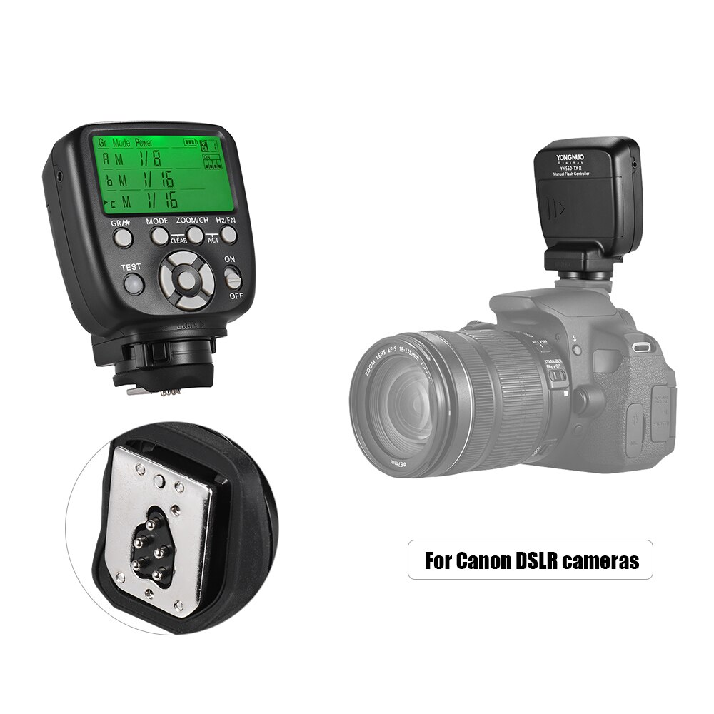 YONGNUO YN560-TX II Manual Flash Trigger Remote Co... – Grandado