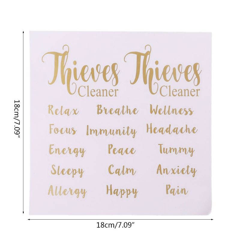 Flessen Labels Stickers Alfabet Huishoudelijke Dec... – Vicedeal