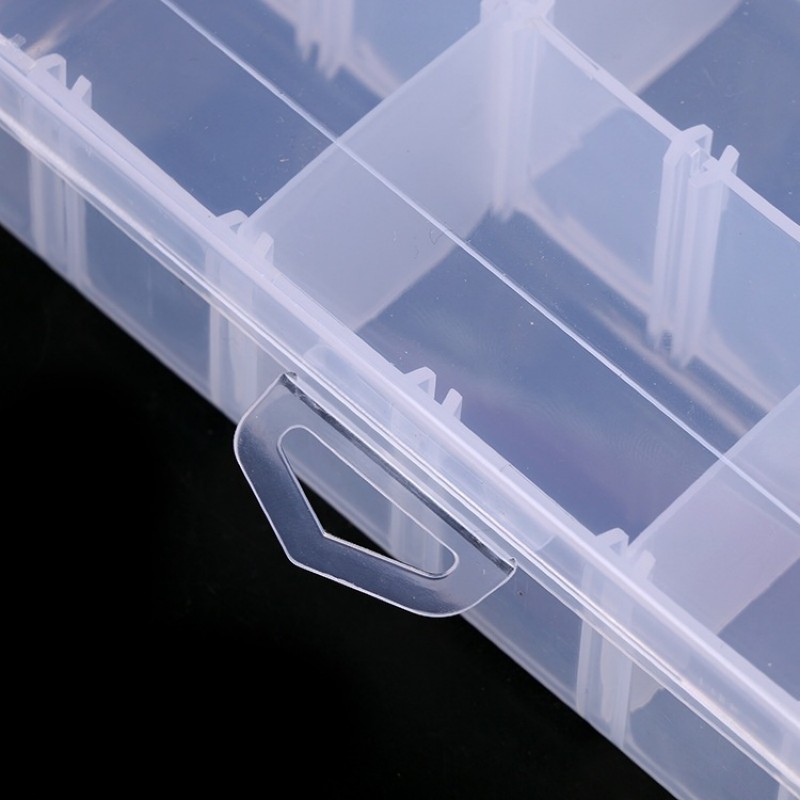 18 Grid Plastic Storage Box Case large size Home J... – Grandado