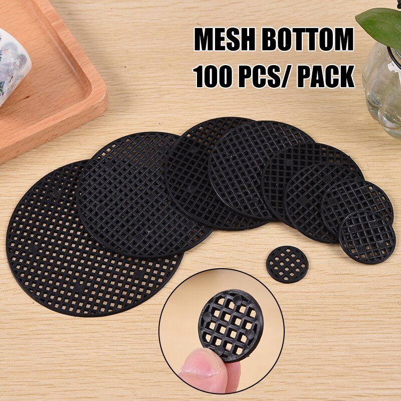 Flower Pot Mesh Hole Pad Black Breathable Net Bott... – Grandado
