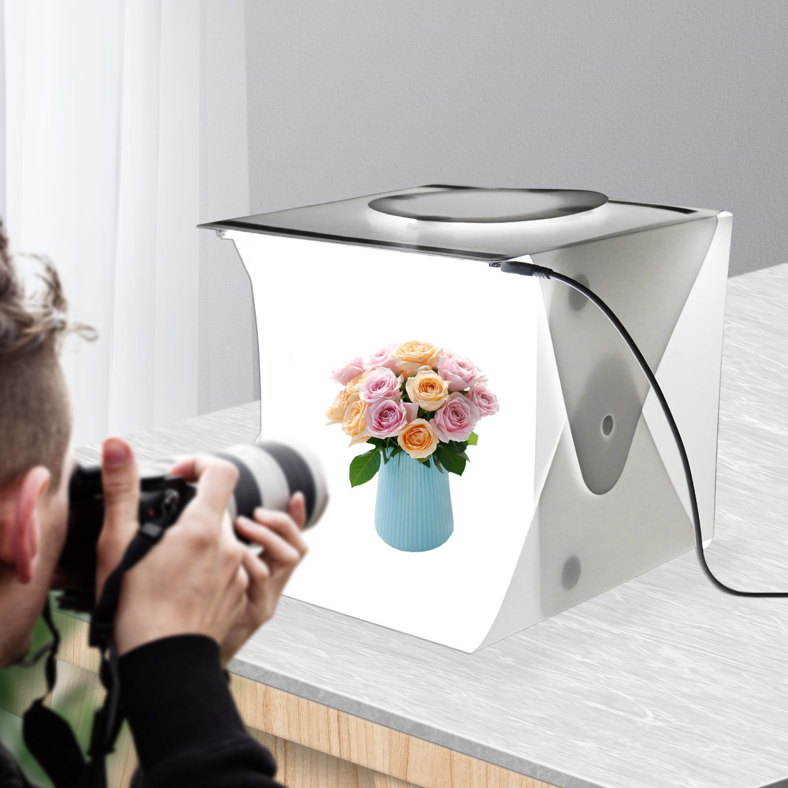6000-6500K 5V Mini Folding Light Box Photography P... – Grandado