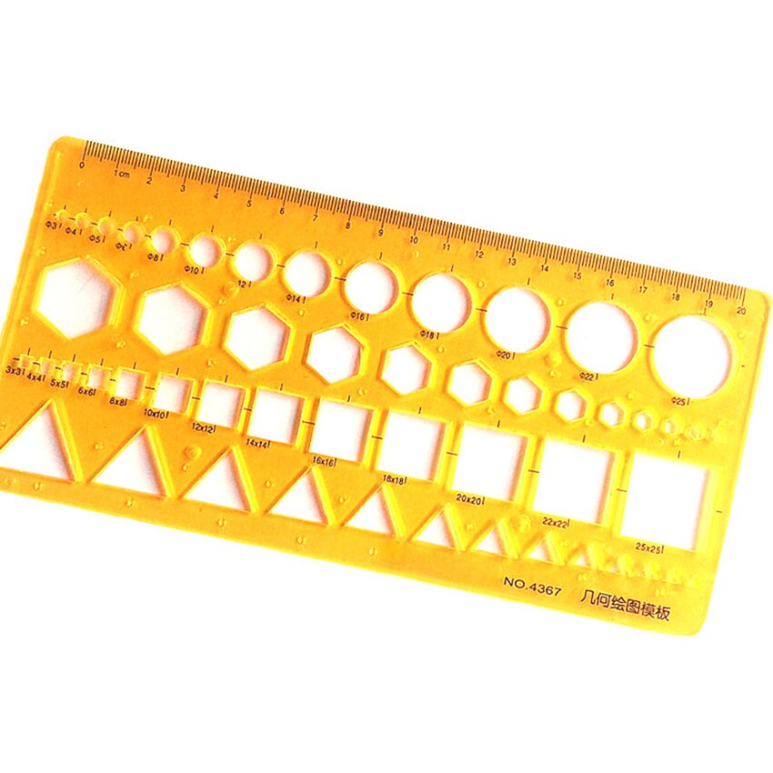 K Glue Geometric Math Ruler Students Geometric Dra... – Vicedeal
