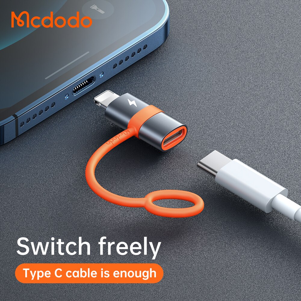 Mcdodo otg type c to lightning adapter pikalatausl... – Grandado