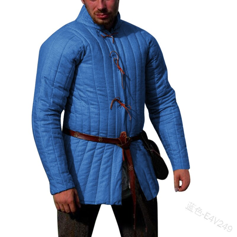 Adult Men Medieval Larp Viking Costume Leopold Gam... – Grandado