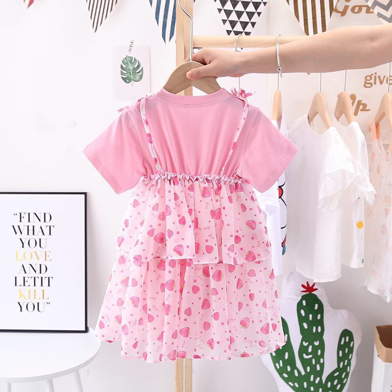 Summer Kids Baby Girls Sleeveless All-match Flower... – Grandado