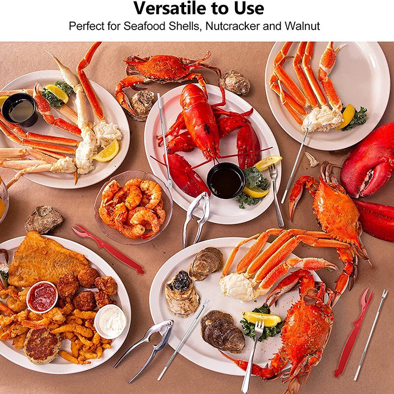 Crab Crackers and Tools, Lobster - 2 Crab Leg Crac... – Grandado