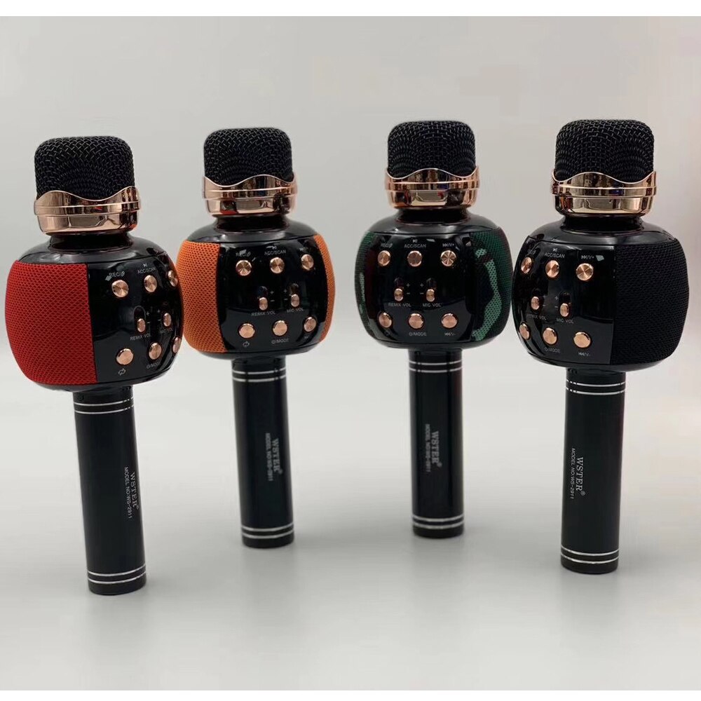 WS2911 Wireless Karaoke Microphone Speaker Condens... – Grandado