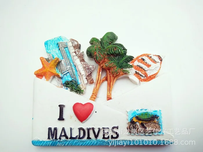 3d Magnet Fridge Maldives Seaview Island Tourism S... – Grandado