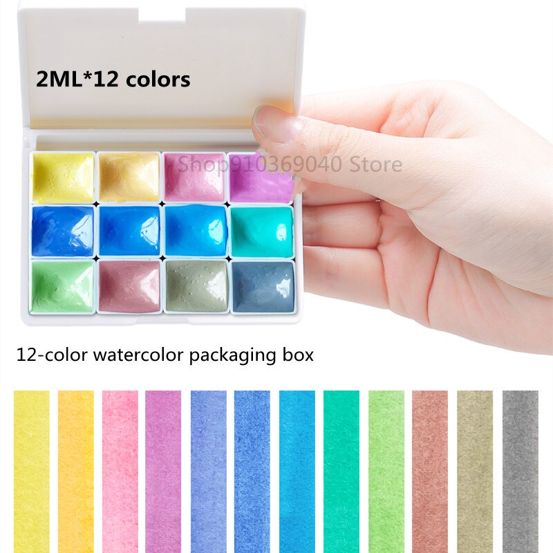 Schmincke Macaron Candy Color Watercolor 12 Colors... – Grandado