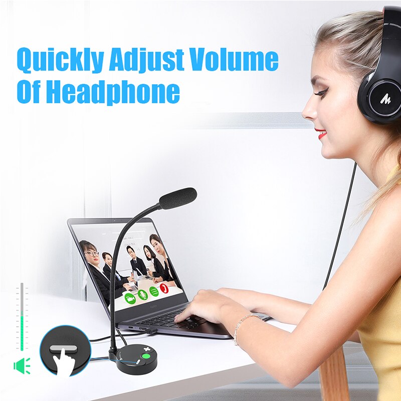 MAONO GM10 Computer Microphone Metal USB Cardioid ... – Grandado