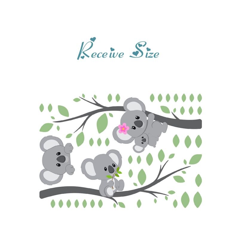 Animal Window Stickers Koala Stickers Glass Window... – Grandado
