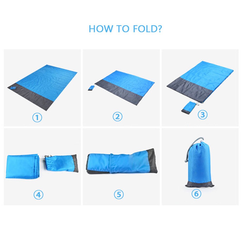 5 colors 210x200cm Pocket Beach picnic sand mat fr... – Vicedeal