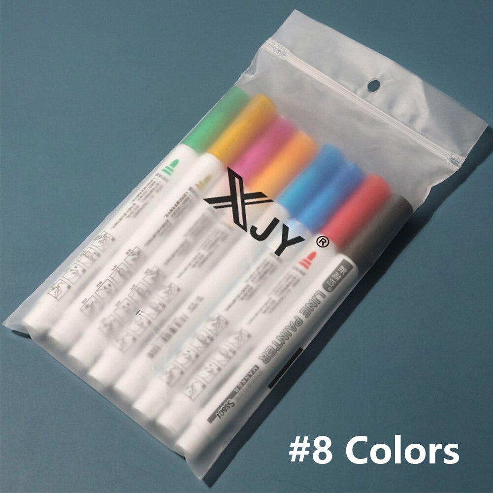8/12 Pcs/Set Marke Pen Art Line Pen Outline Marker... – Grandado