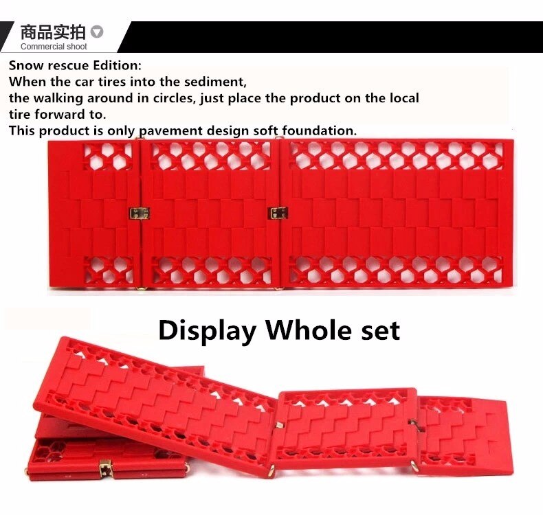 2pcs/Set Tyre Grip Tracks Car security Snow Mud Sa... – Grandado