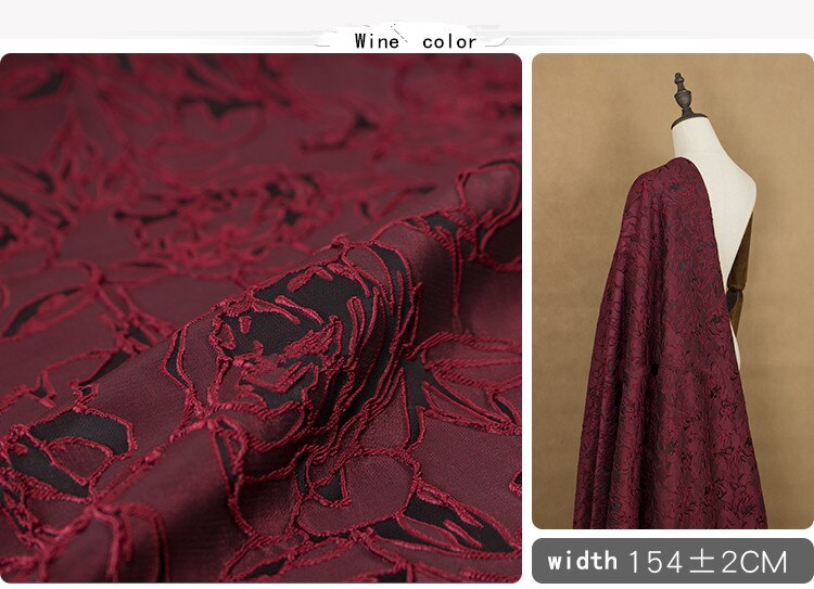 Saskia 1 meter/lot jacquard brokad tyg afrikansk s... – Grandado